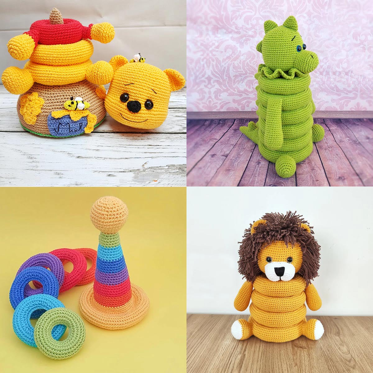 Stacking bundle : 17+ Amigurumi crochet patterns - Craftyo
