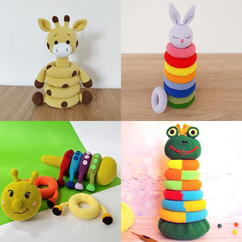 Stacking bundle : 25+ Amigurumi crochet patterns - Craftyo