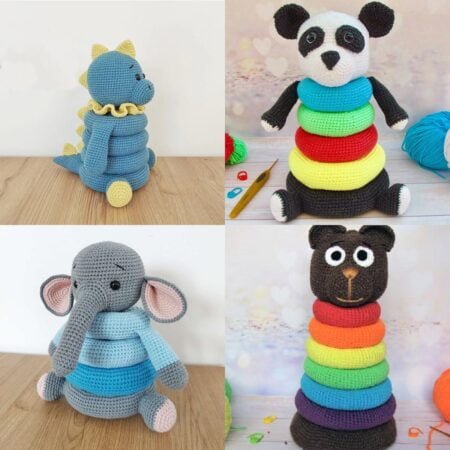 Stacking bundle : 25+ Amigurumi crochet patterns - Craftyo