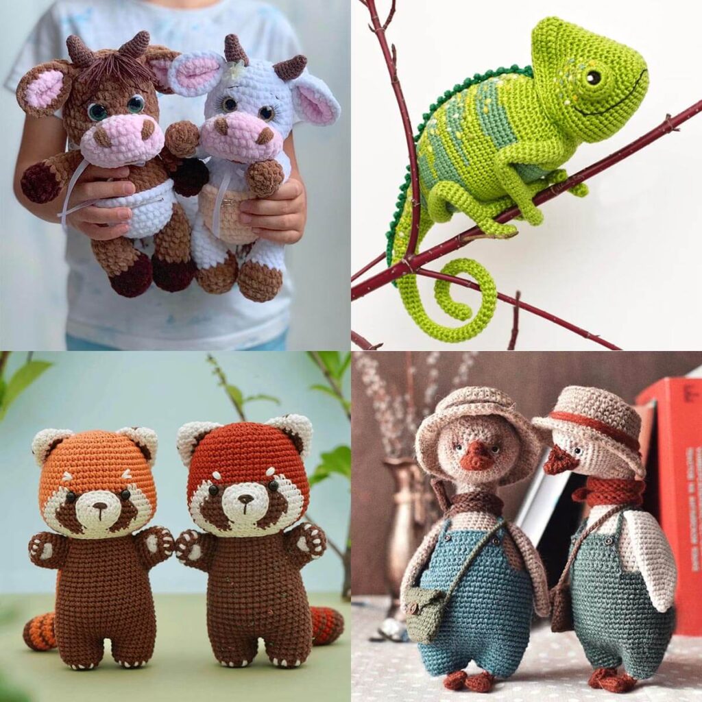 Animals bundle : 99+ Amigurumi Crochet patterns - Craftyo
