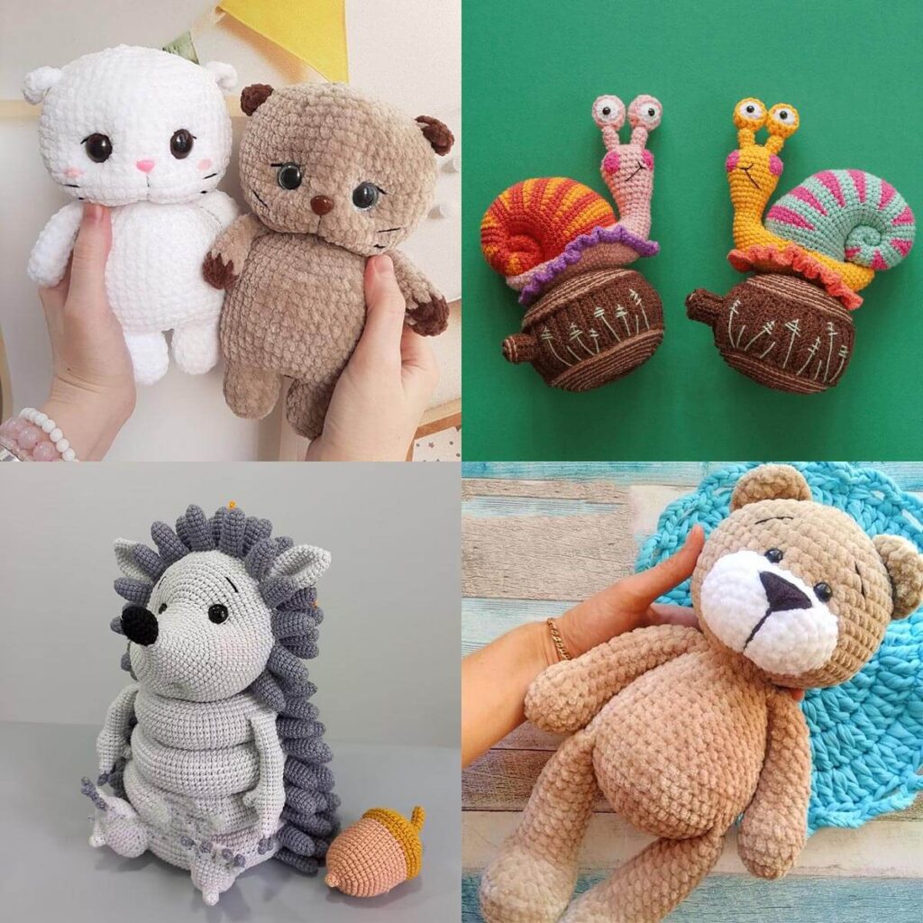 Animals bundle : 99+ Amigurumi Crochet patterns - Craftyo